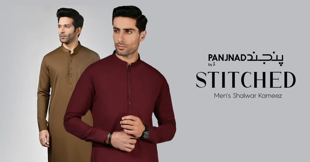 The Timeless Elegance of Stitched Shalwar Kameez for Pakistani Men ...