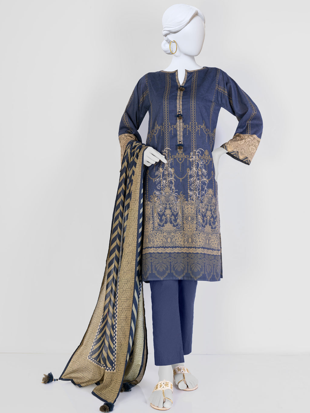 Buy Lawn 3 Piece Unstitched | PLU-24-1016 Online on Panjnad by J ...